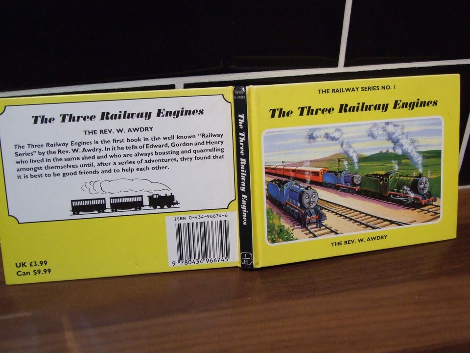 The Three Railway Engines – Railway Series No 1. – The Rev. W. Awdry ...