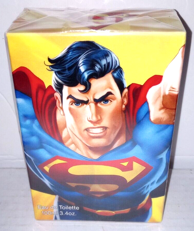 DC Superman Eau de Toilette Cologne 3.4 oz - New / Sealed in Box ...