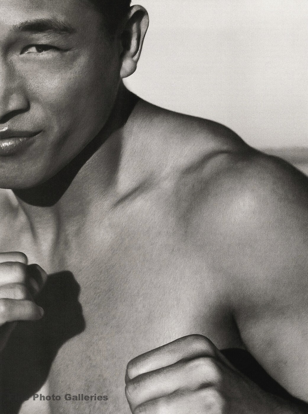 1995 HERB RITTS Male Boxing Fight Japan Soccer Player KAZU Photo ...
