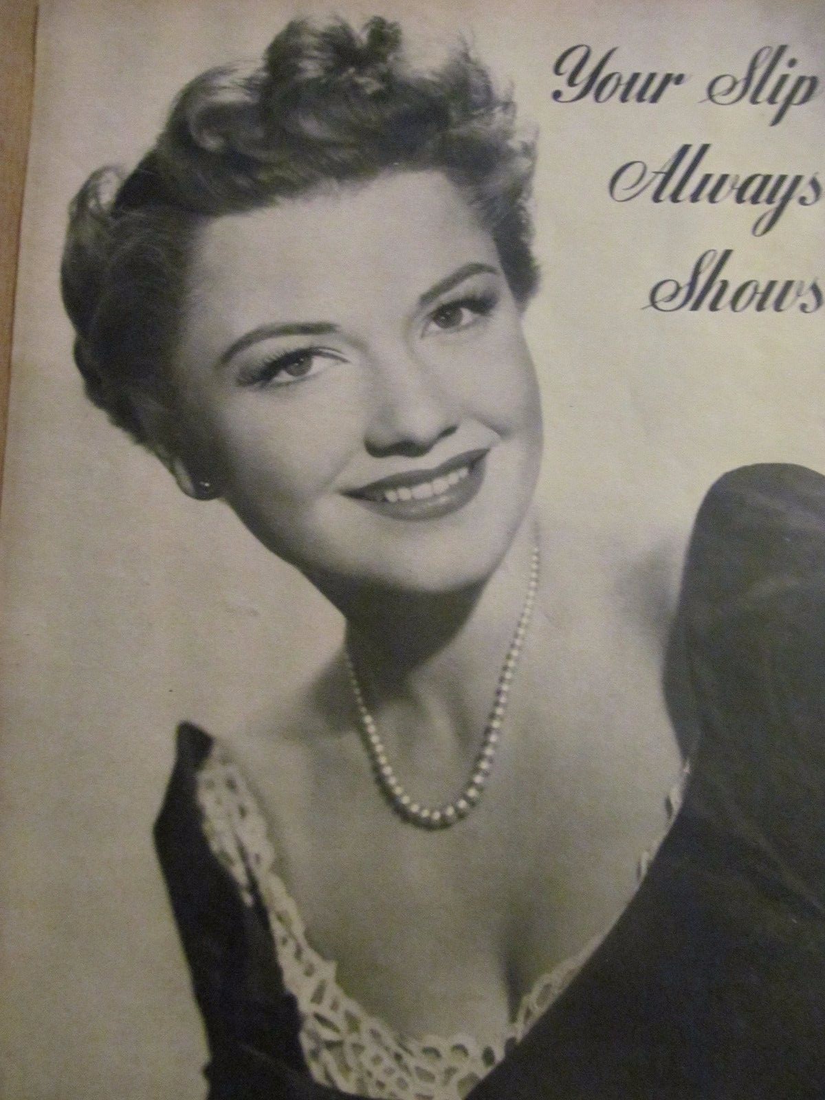Anne Baxter, Full Page Vintage Pinup | eBay