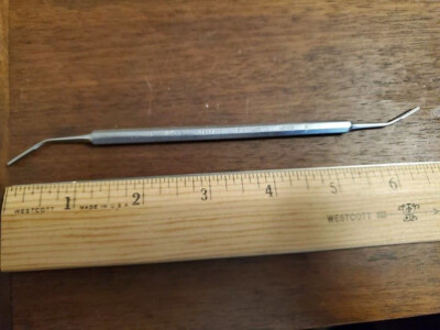 Miltex Nail/Bone Rasp, 6.75", Double End Nail/Bone Rasp, File Inside ...