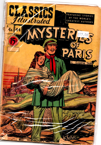 Classics Illustrated (Lot of 4 Comics) Issues 44,135,140,153 LOW Grade ...