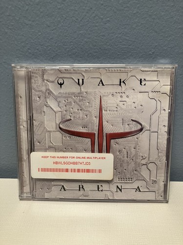 Quake III 3 Arena PC Video Game Shooter ID Software Activision Vintage ...