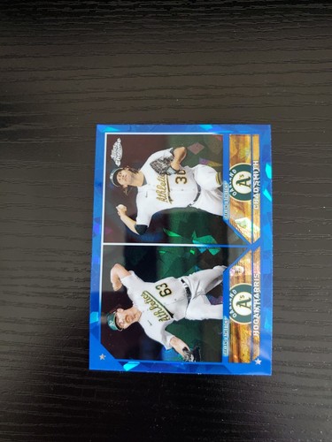 2023 Topps Chrome Update Sapphire Rookie Combos Hogan Harris/Chad Smith ...