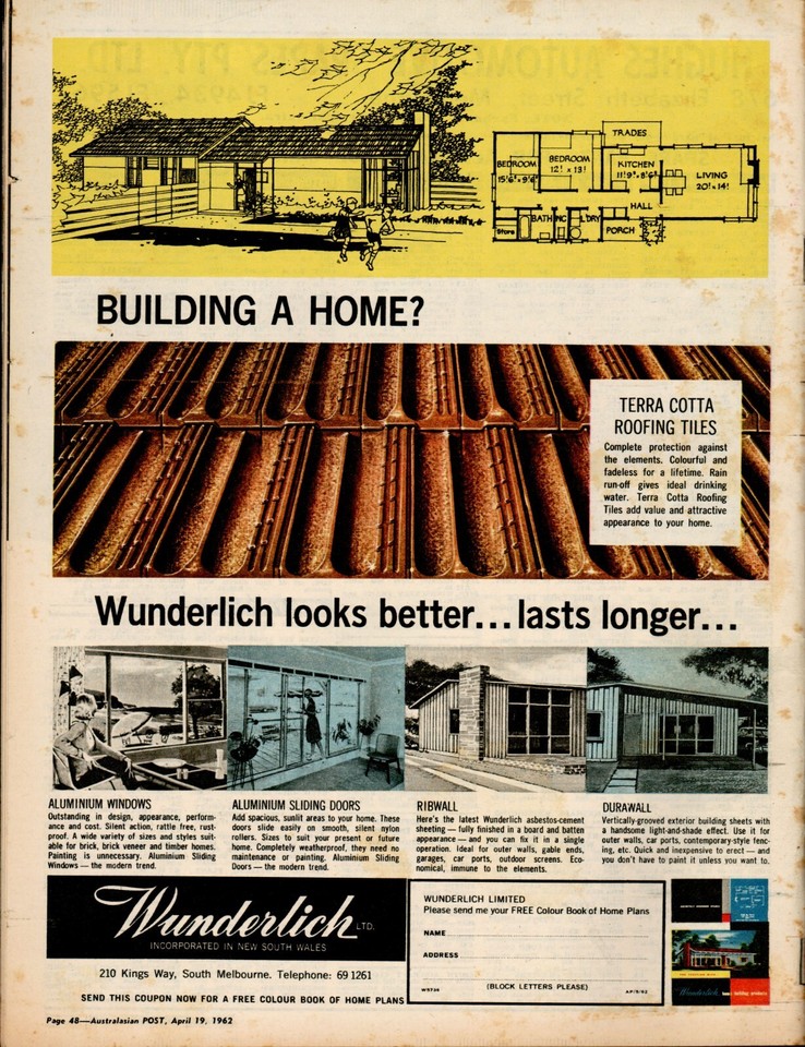 Australasian Post magazine - April 19, 1962 - Geraldine Maurer ...