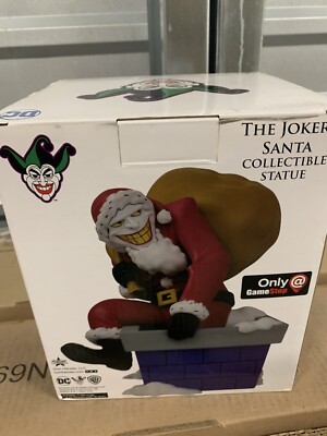 The Joker Santa Collectible Statue Christmas Batman DC GameStop Limited ...