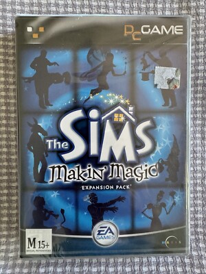 The Sims Makin’ Magic Expansion Pack 2003 PC Game Classic Brand New ...