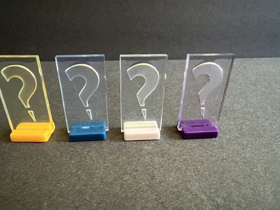 6 Movers Original Parts Harry Potter CLUE Board Game Question Mark ...