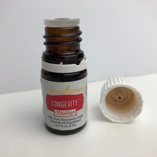 LONGEVITY * Official Young Living Essential Oil * 5ml * 45% full | eBay