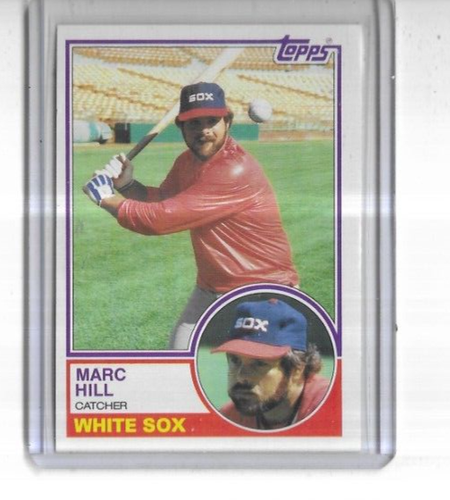 1983 Topps #124 Marc Hill Chicago White Sox | eBay