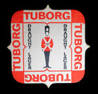 Original Vintage Tuborg Draught Lager Beer Coaster Danish Brewery | eBay
