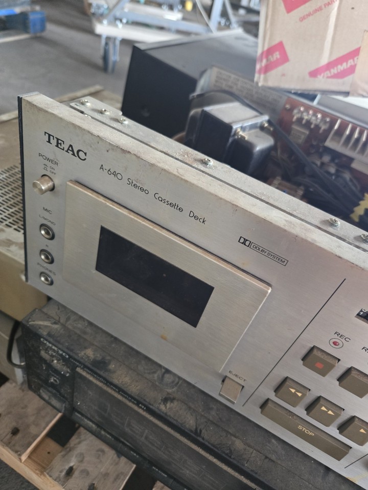Vintage Teac A-650 Stereo Cassette Deck Japan Hifi Radio | eBay