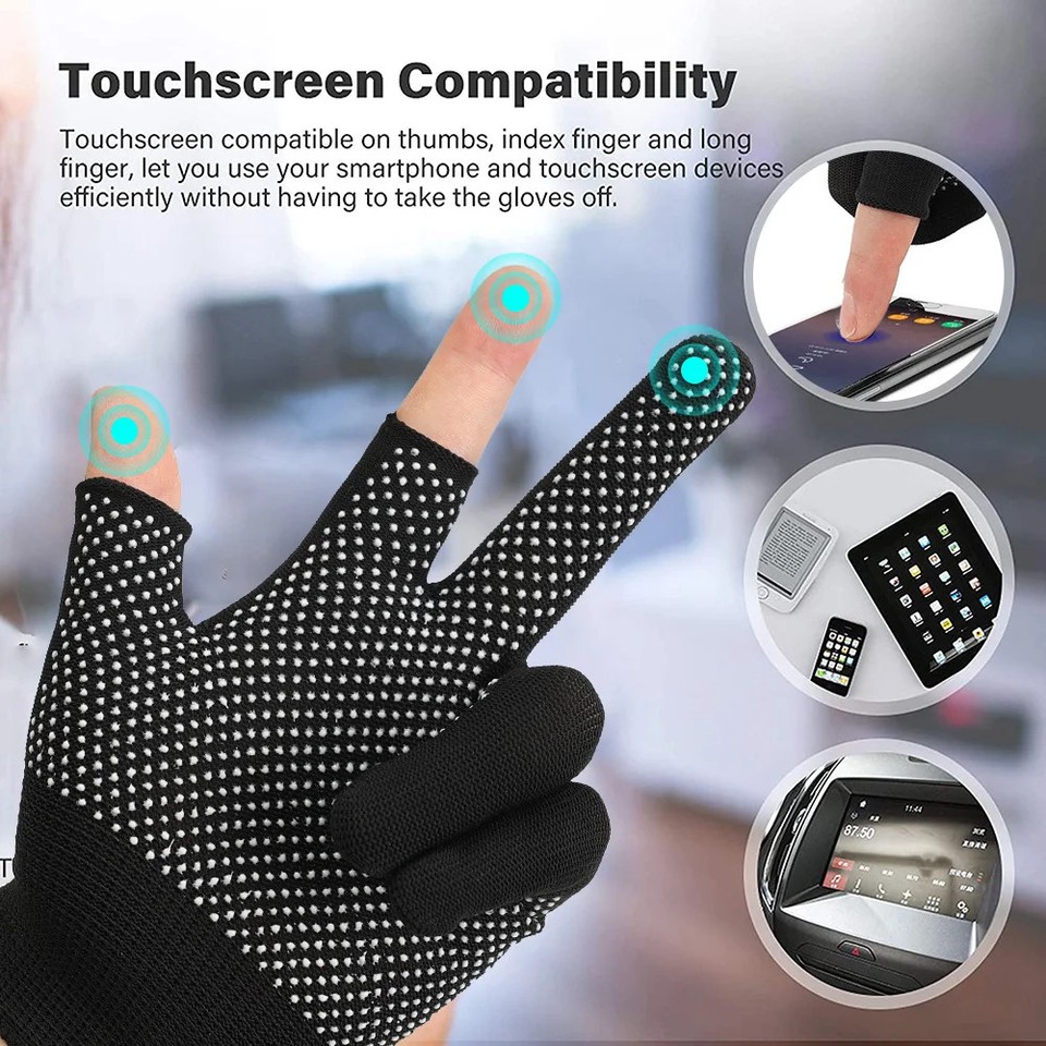 Riding Gloves Anti Slip Touch Screen Breathable Lightweight Cycling ...