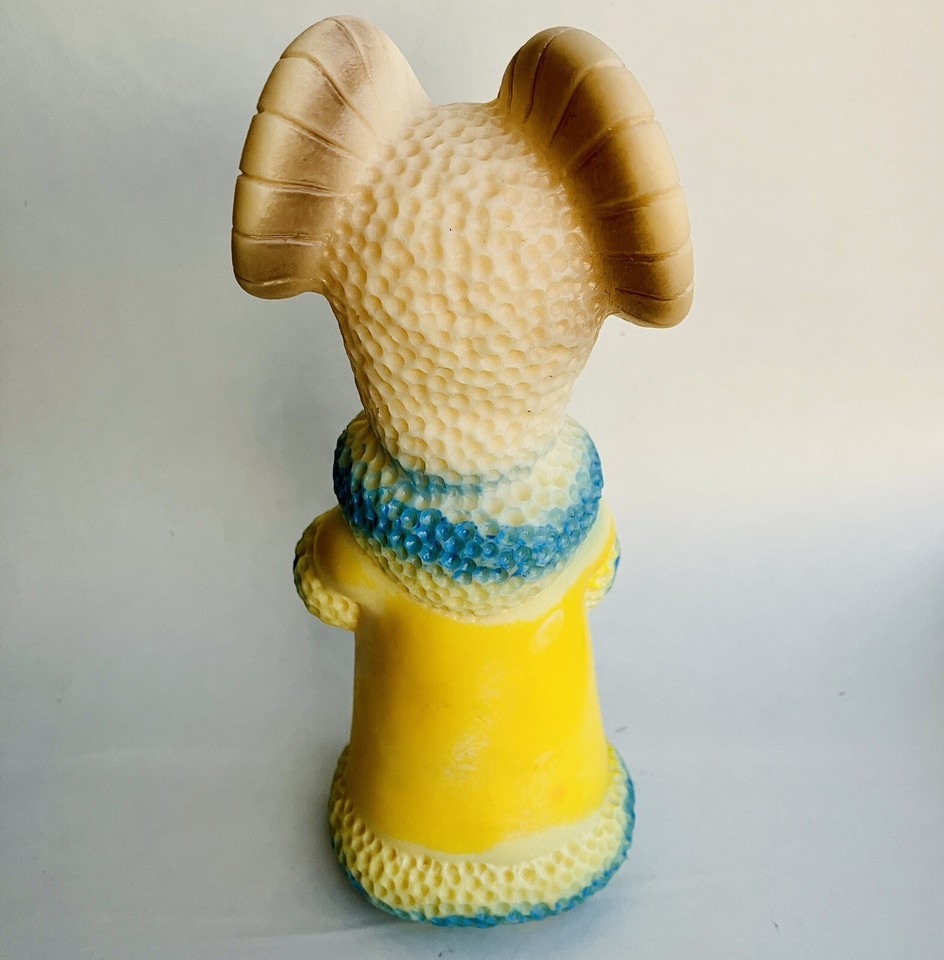 Vintage VTG Soviet Rubber Toy Figurine Goat | eBay