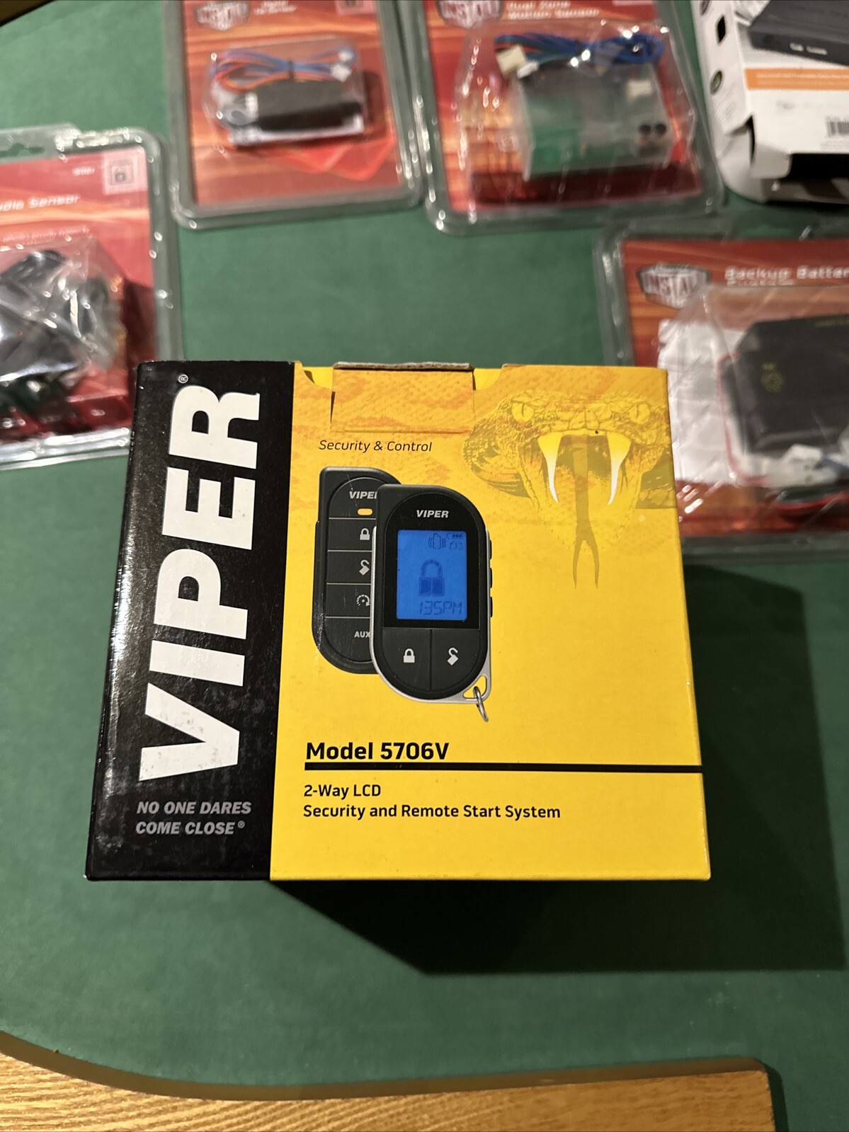 Viper 5706V 2 Way Security System with Remote Start System 93207967160 ...