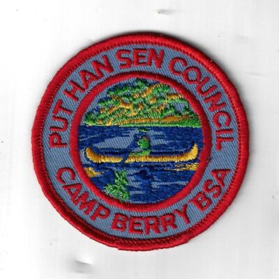 Camp Berry Put Han Sen Council BSA RED Bdr. [CA-499] | eBay