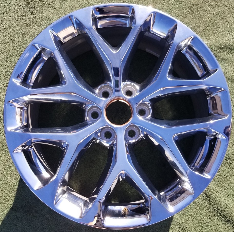 Factory Chrome GMC Yukon Wheel OEM GM Cadillac Escalade Tahoe SF0 21-22 ...