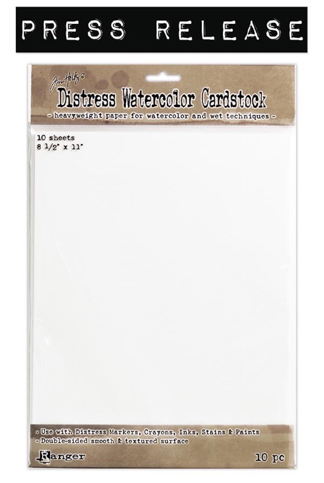 Tim Holtz Distress Watercolor Cardstock 10/Pkg - 8.5"X11" | eBay Australia