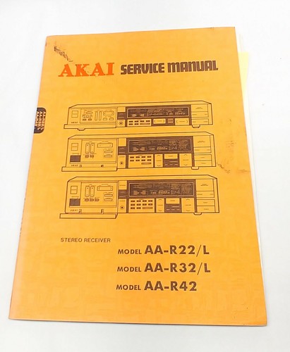 Akai Model AA-R22/ aa-r32/L , AA-R42 Schematic & PC Boards Service ...