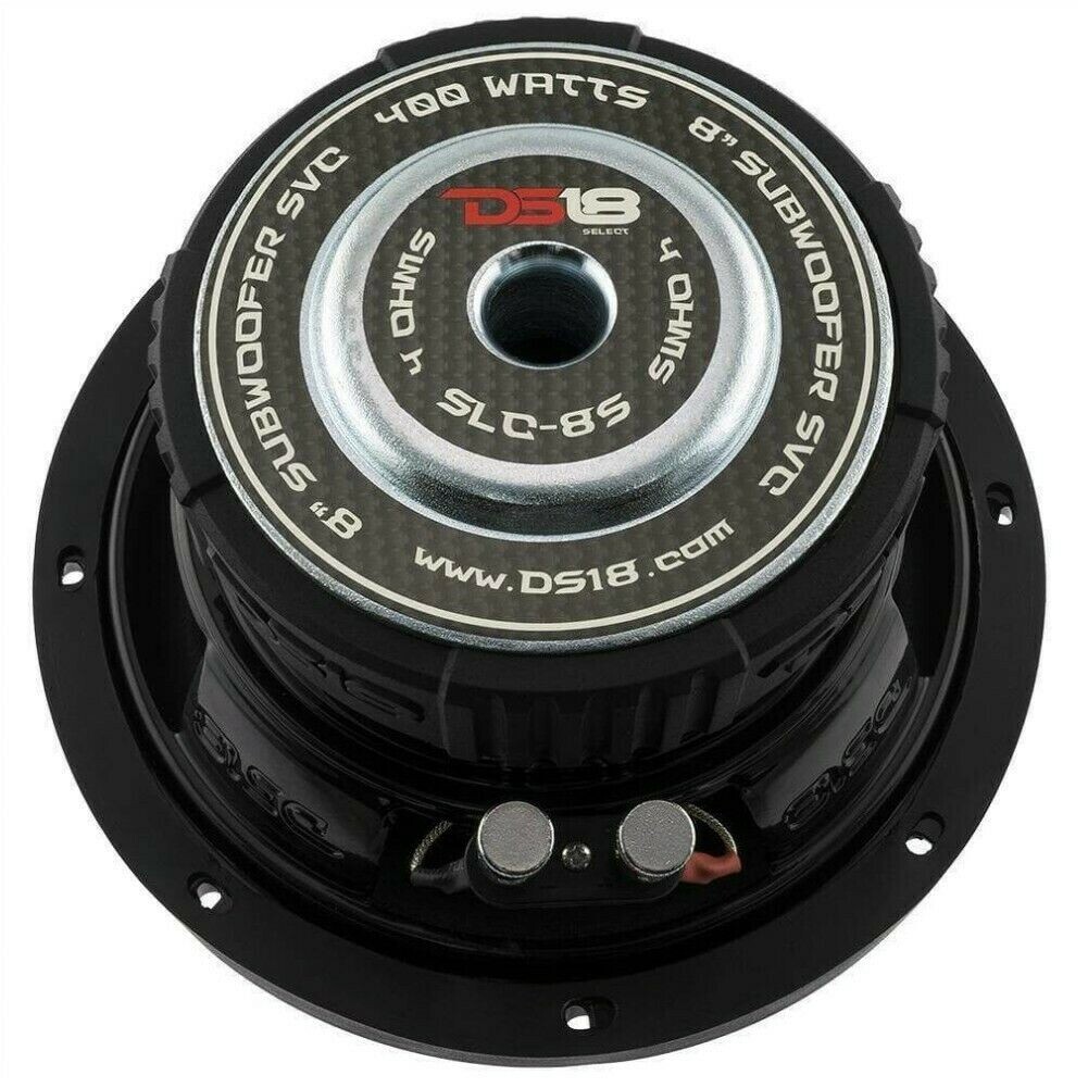 SUBWOOFER DS18 SELECT SLC-8S SLC8S da 20 cm 8" 400 watt max cofano ...
