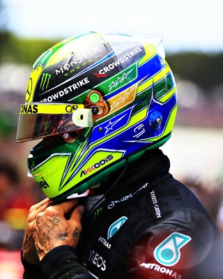 8x10 Photo LEWIS HAMILTON Car Racing Formula One Mercedes- Benz Grand ...