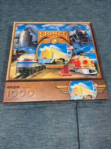 New Springbok, Lionel Electric Trains American Legend 1000pc Puzzle ...