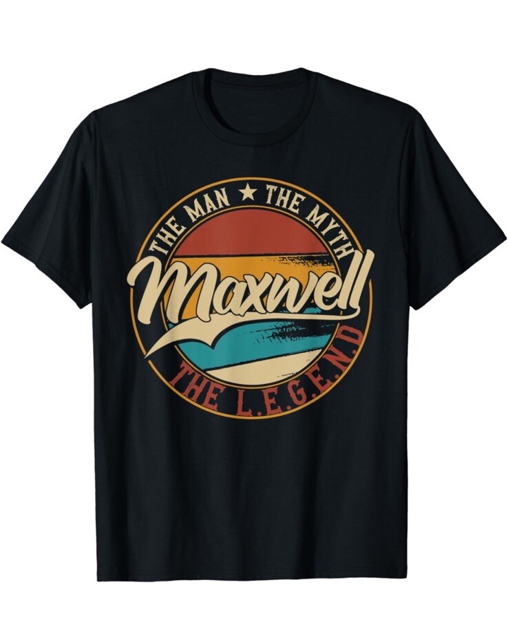 Maxwell T Shirt | eBay