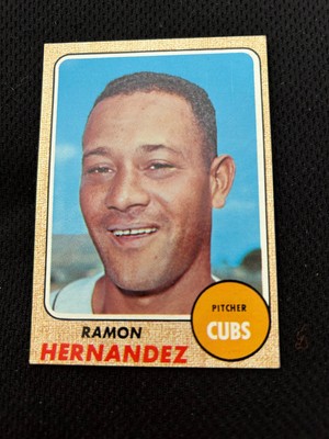 RAMON HERNANDEZ 1968 TOPPS CHICAGO CUBS #382 VINTAGE BASEBALL CARD | eBay