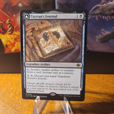 MTG Tarrian's Journal The Tomb of Aclazotz The Lost Caverns of Ixalan ...