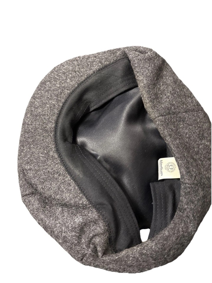 Vintage United Hatters Cap & Millinery Workers Union Cabbie Wool Gray ...