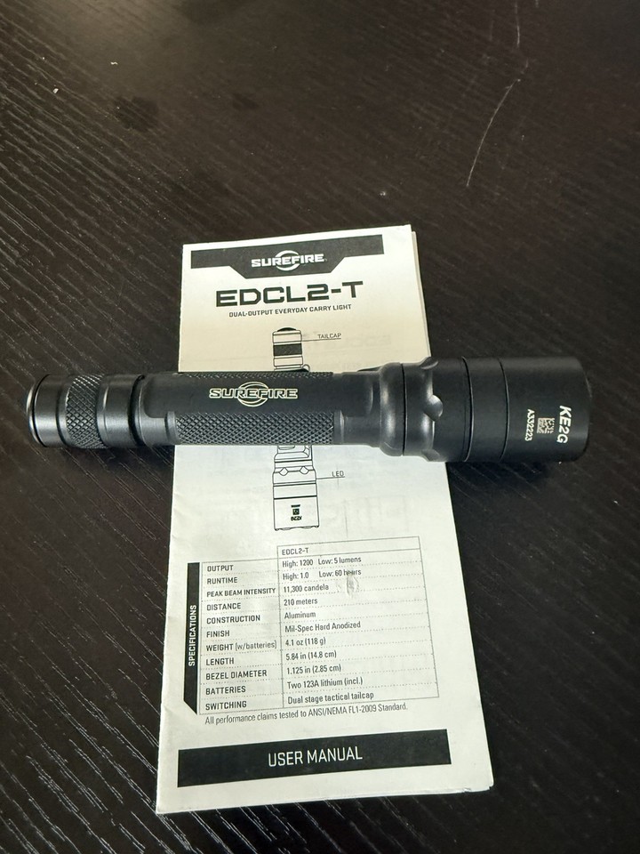 Surefire Tactical Flashlight Set | eBay