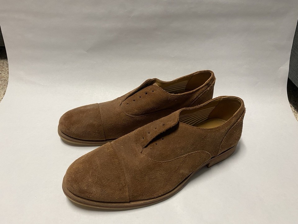 J Shoes Men’s Suede Leather Dress Shoes, Size 10.5 | eBay