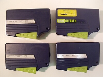 (4) NTT-AT / USConec Optipop / Reel Cleaner Optical Connector Cleaner ...