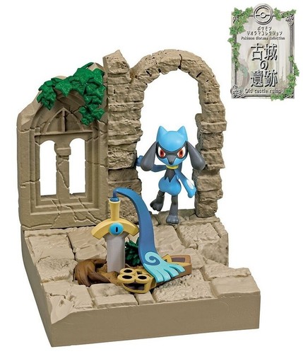 RE-MENT Pokemon Diorama Collection Old Castle Ruins Mini Figure Honedge ...