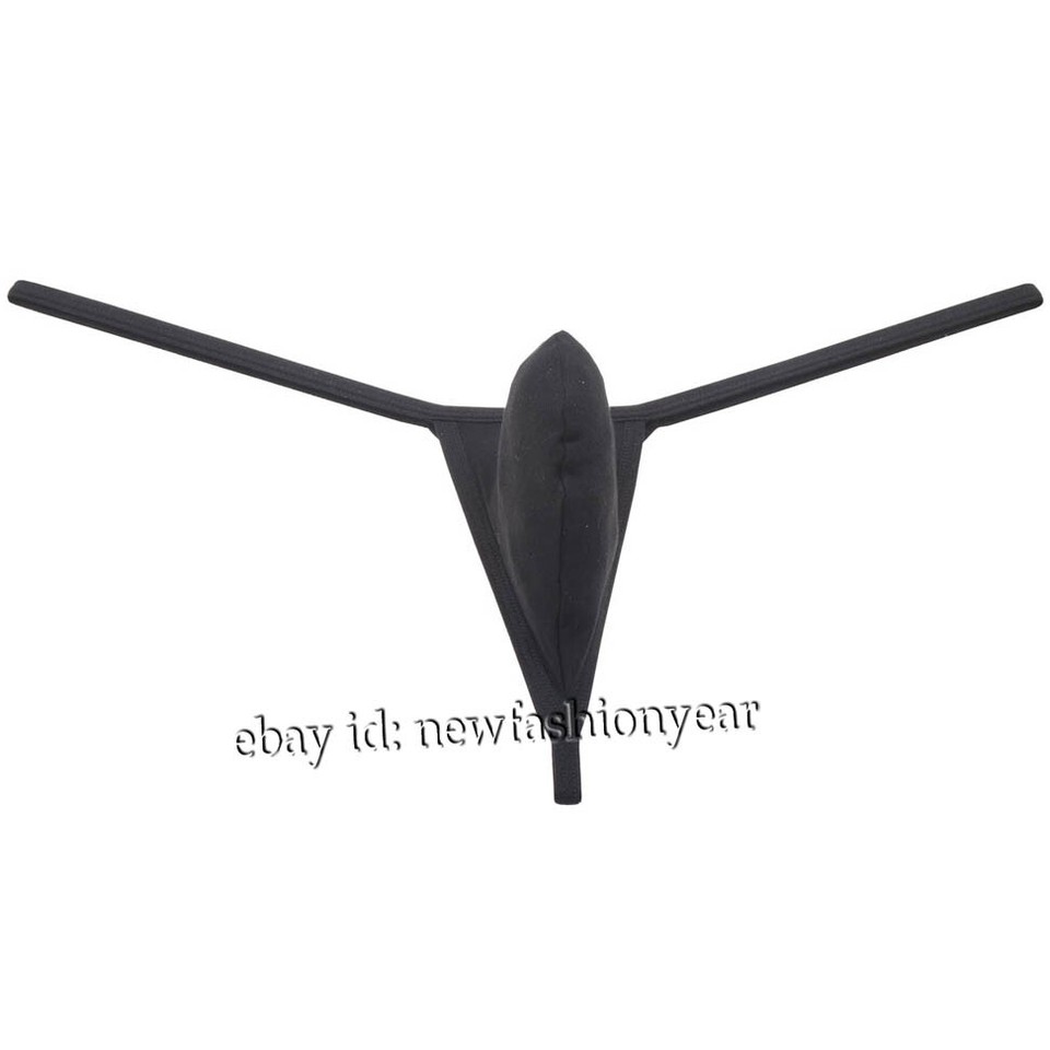 Men Thin Pouch Thong Bikini Tangas Modal Stretchy T-back Brief Posing ...