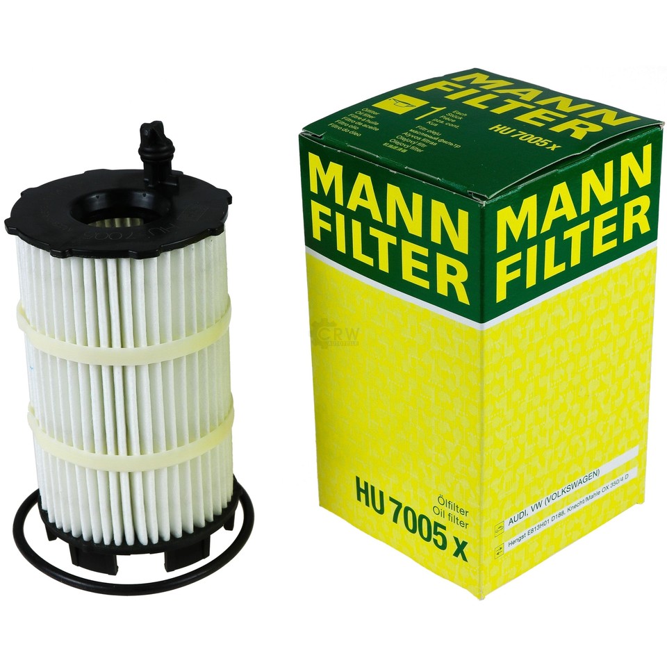 3X Original MANN Filtro Olio HU 7005 X + 3X SCT Flush Motore | eBay