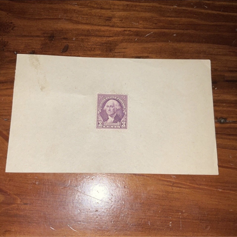 Vintage Rare 1932 US 3 Cent George Washington Stamp | Purple / Violet ...