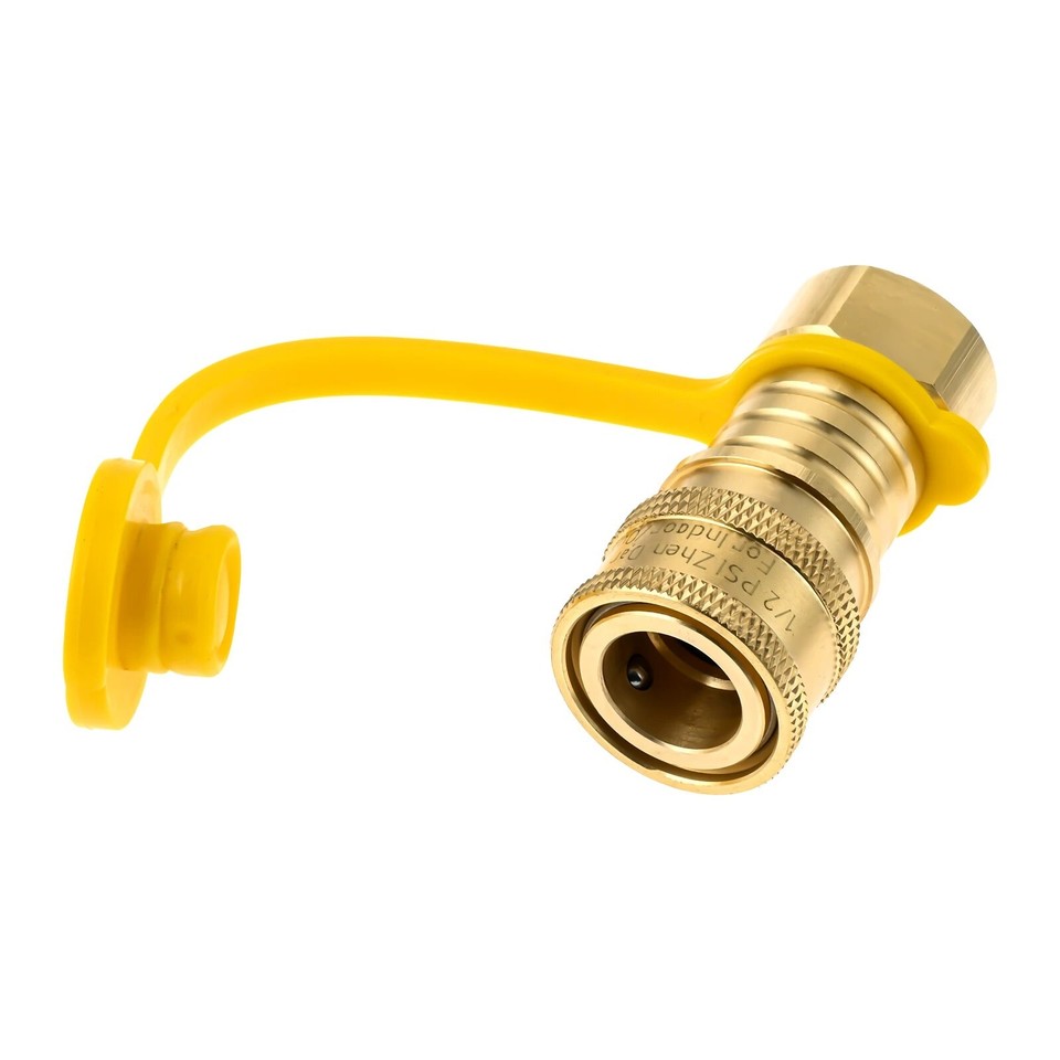 15 Ft 1 2 Natural Gas Hose With 3 8 Quick Connect Fittings Propane