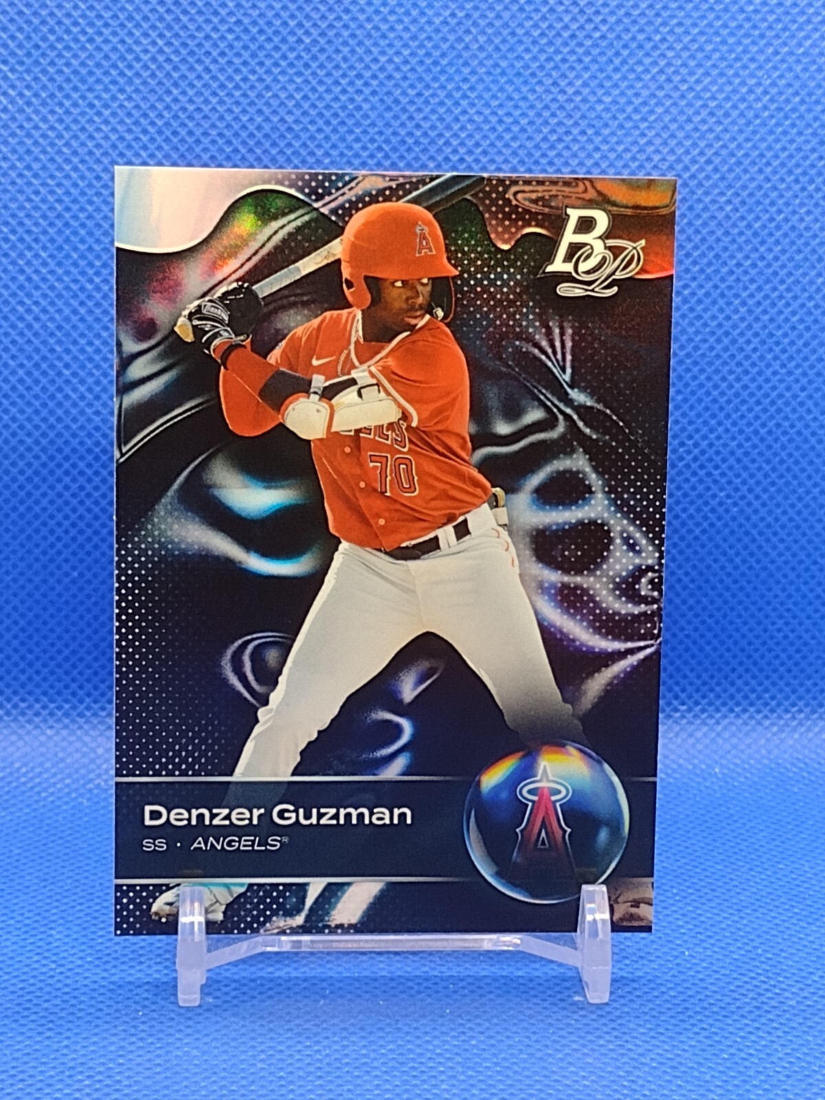 2023 Bowman Platinum Top Prospect Baseball. DENZER GUZMAN. Angels. #51 ...