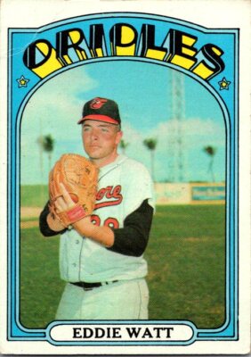 1972 Topps #128 Eddie Watt | eBay