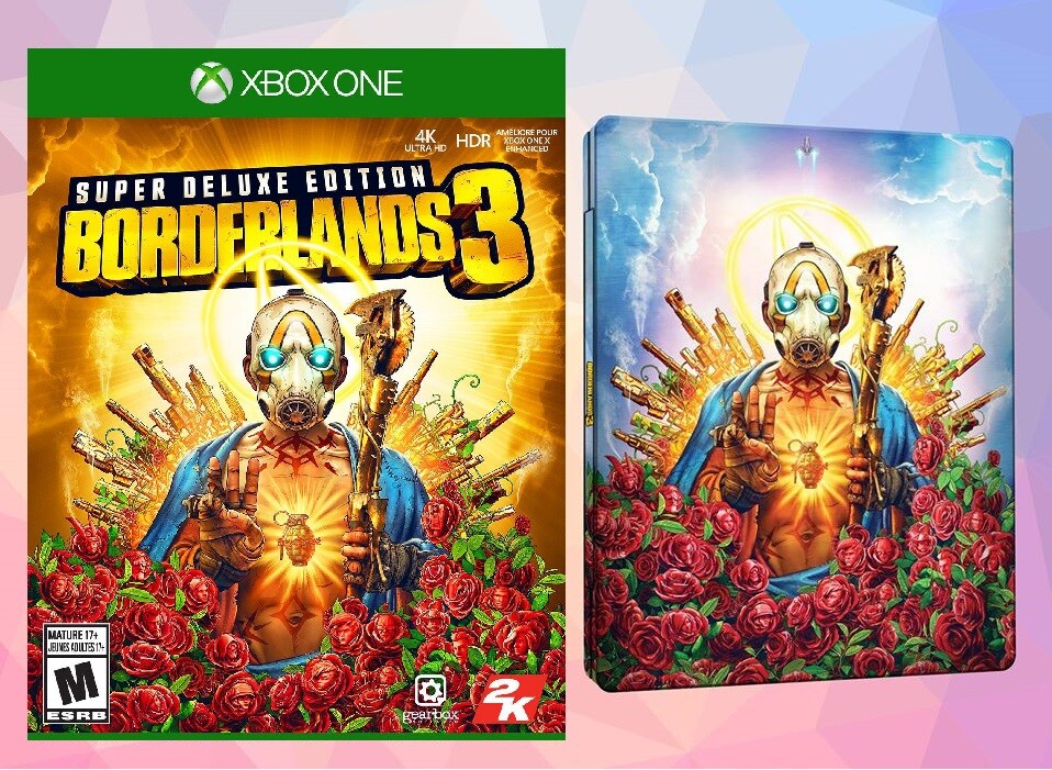 Borderlands 3 *SUPER DELUXE EDITION* (XBOX One) New [ LIMITED STEELBOOK ...