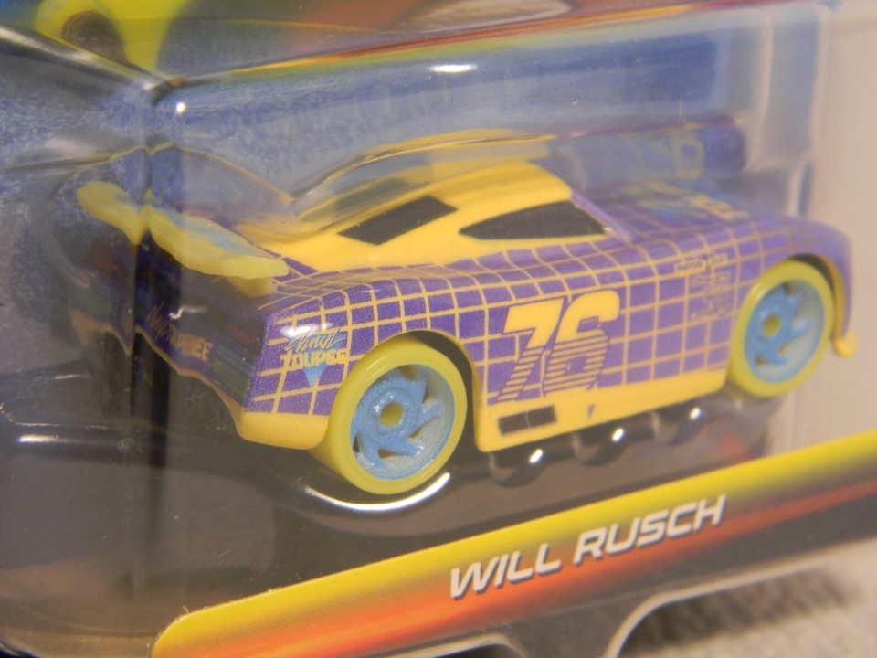 2024 Disney Pixar Cars. Glow Racers #76 "Will Rusch" Unopened Blister ...