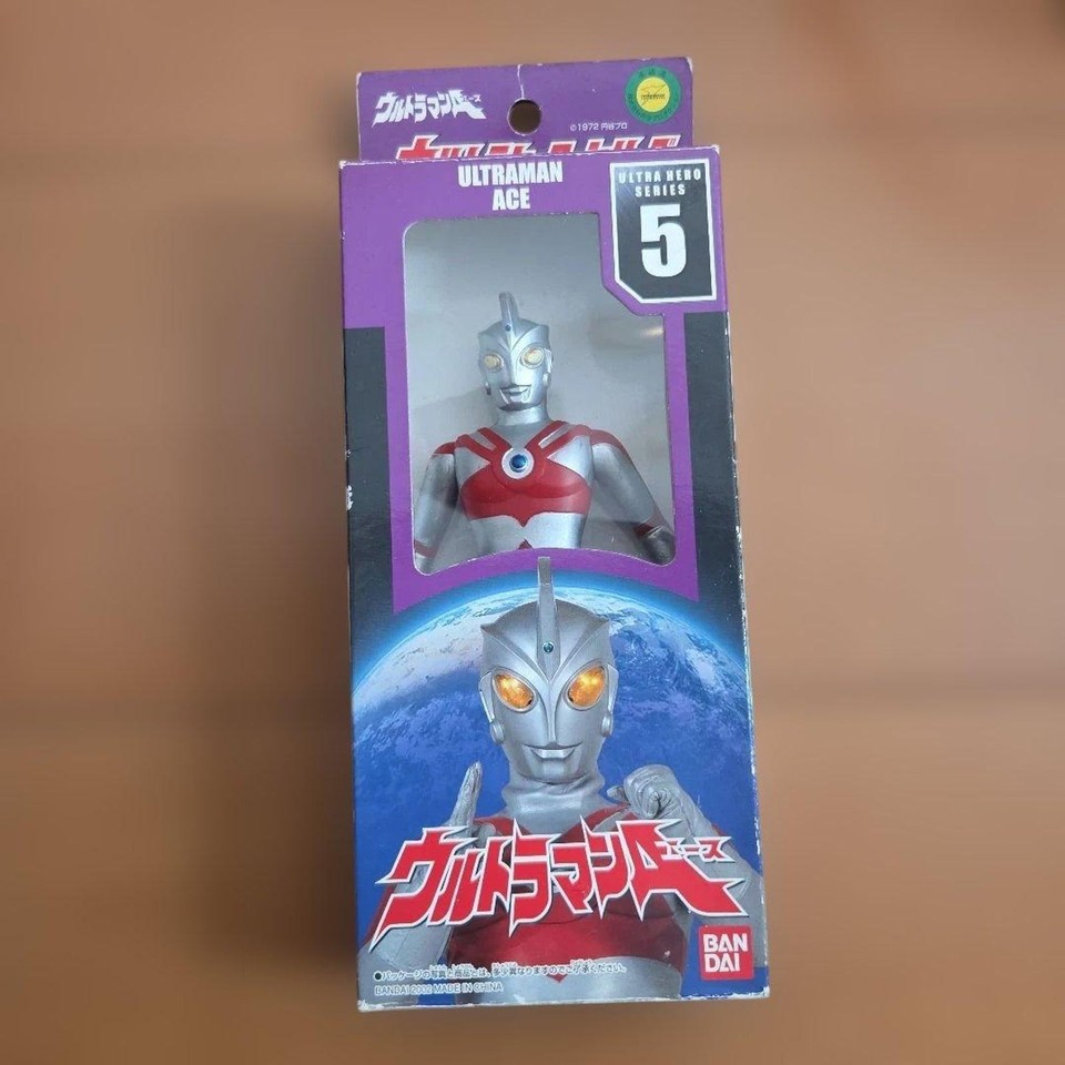 6-Piece Set Ultraman Hero Series Figures - Zoffy, Seven, Jack, Ace ...