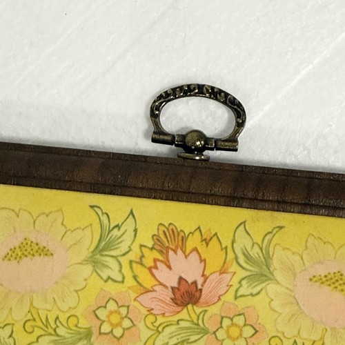 Vintage Springbok Wood Wall Hanging SIR JAMES BARRIE Quote Floral Retro ...