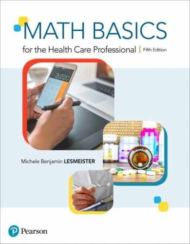 Math Basics for the Health - Spiral-bound, by Lesmeister Michele ...