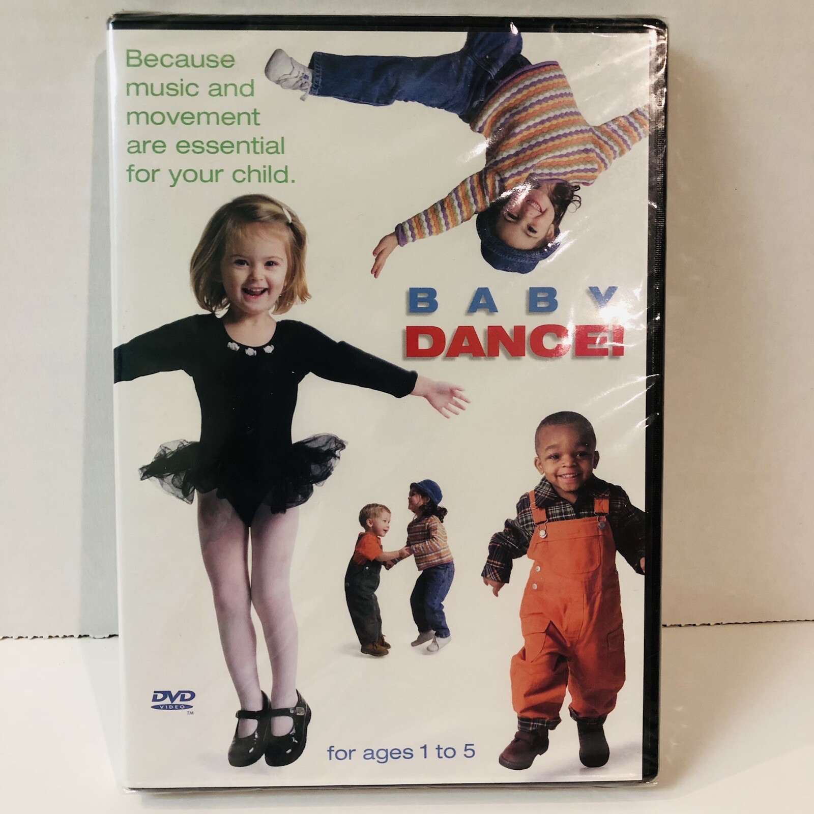 Baby Dance DVD Dancing for Kids Ages 1 to 5 Ballet Coordination Fitness ...