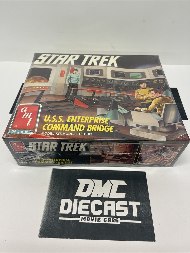 NOS 1991 AMT ERTL Star Trek USS Enterprise Command Bridge 1/32 Model ...