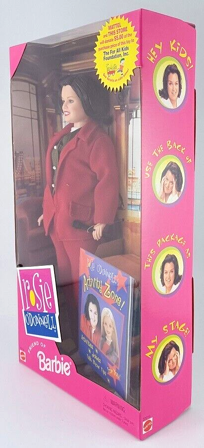 BARBIE Friend Rosie O'Donnell Doll 1999 NIB Mattel 22016 NRFB Friend Of ...