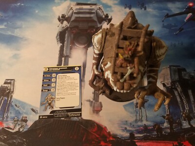 Star Wars Miniatures Force Unleashed 50 Felucian Warrior on Rancor ...