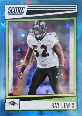 2022 Score #190 Ray Lewis - Baltimore Ravens Stars #/399 | eBay